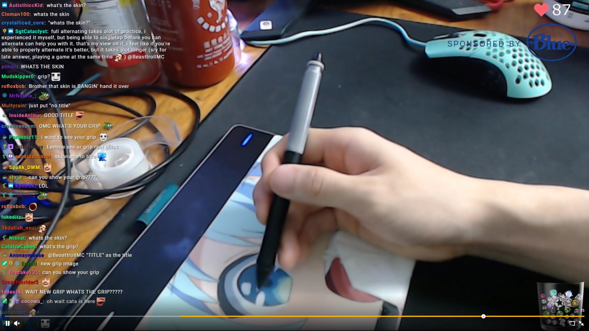 【osu!】BTMC / BeasttrollMC(ビーストトロールエムシー)のプロフィール・設定・使用スキン・デバイス・配信先まとめ ...